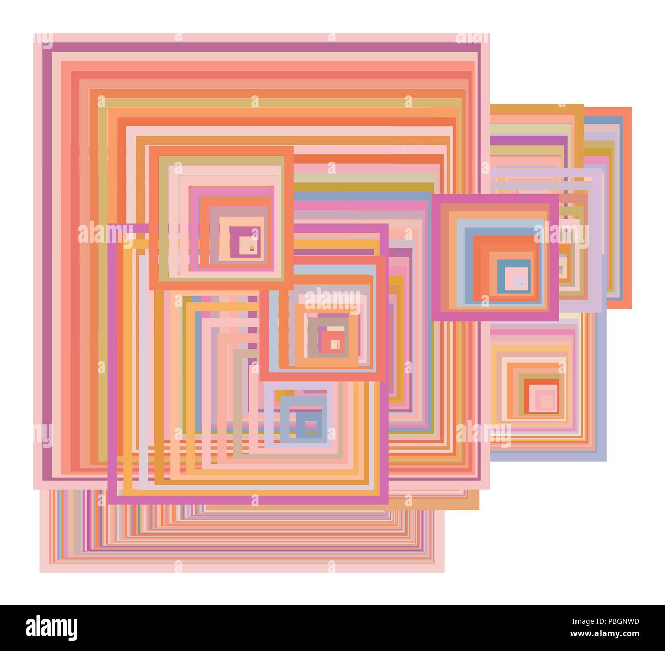 Shape of square, rectangle, abstract geometric background pattern ...