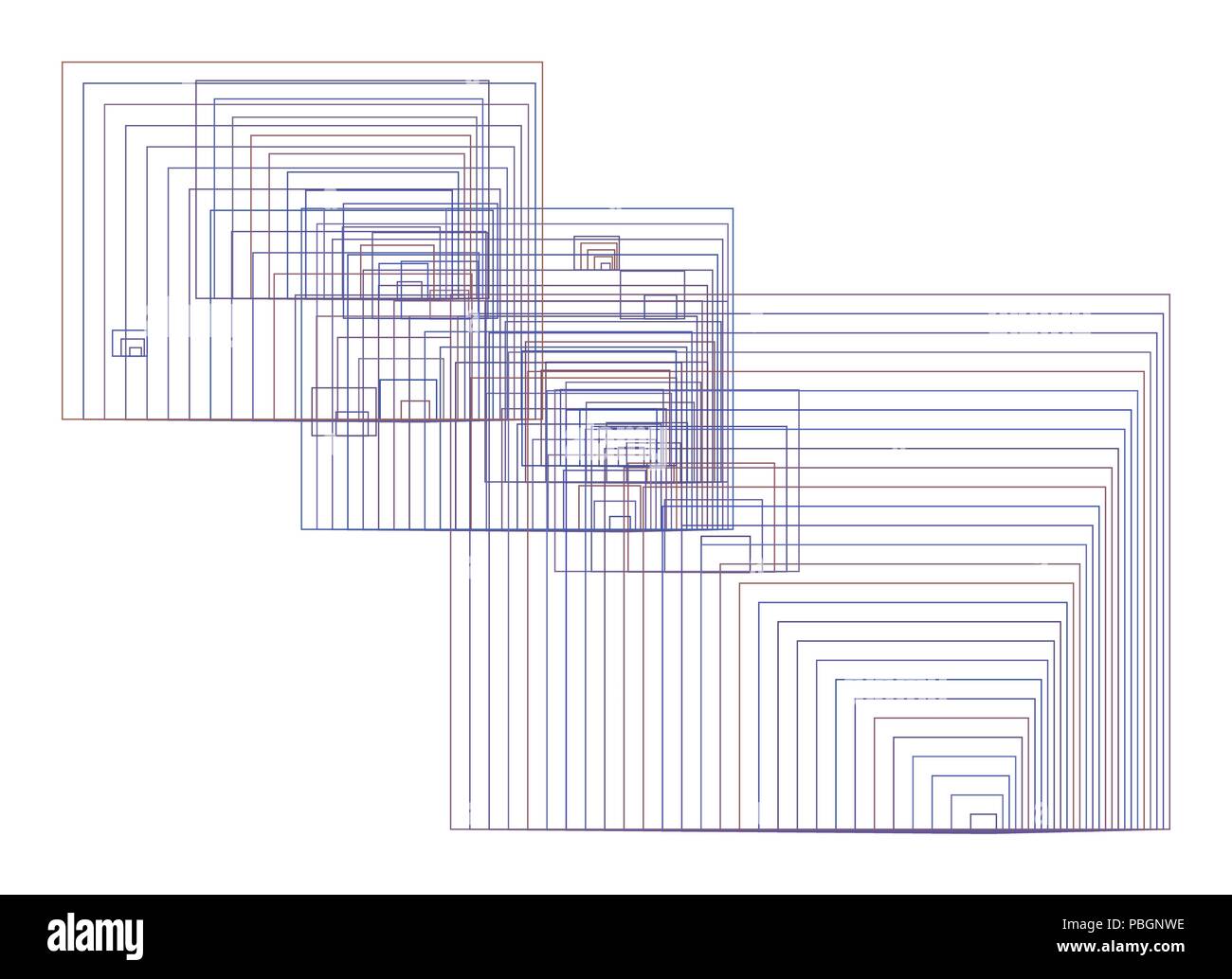 Abstract geometric background with shape of square, rectangle pattern ...