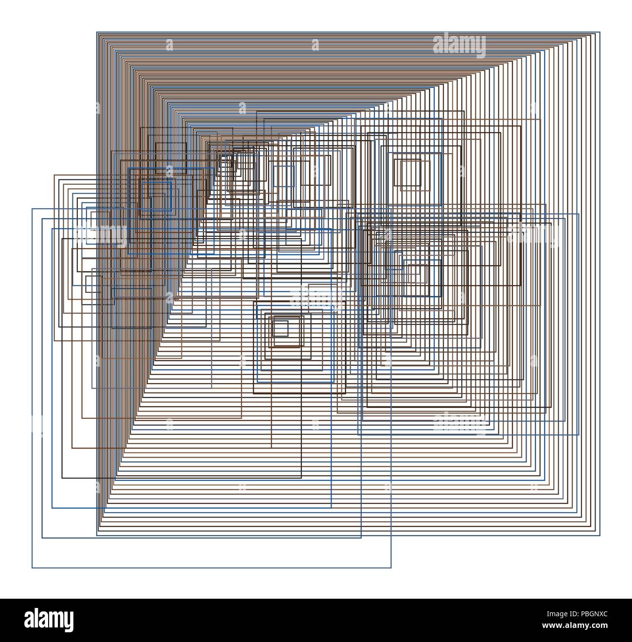 Abstract square, rectangle geometric pattern, colorful & artistic for ...
