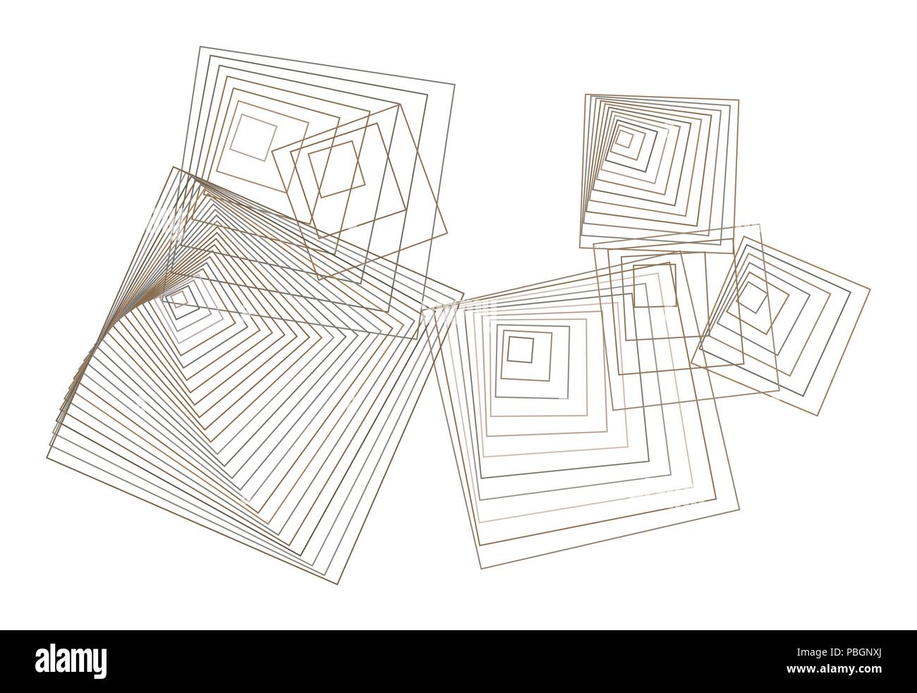 Abstract conceptual geometric square, rectangle pattern. Good for web ...