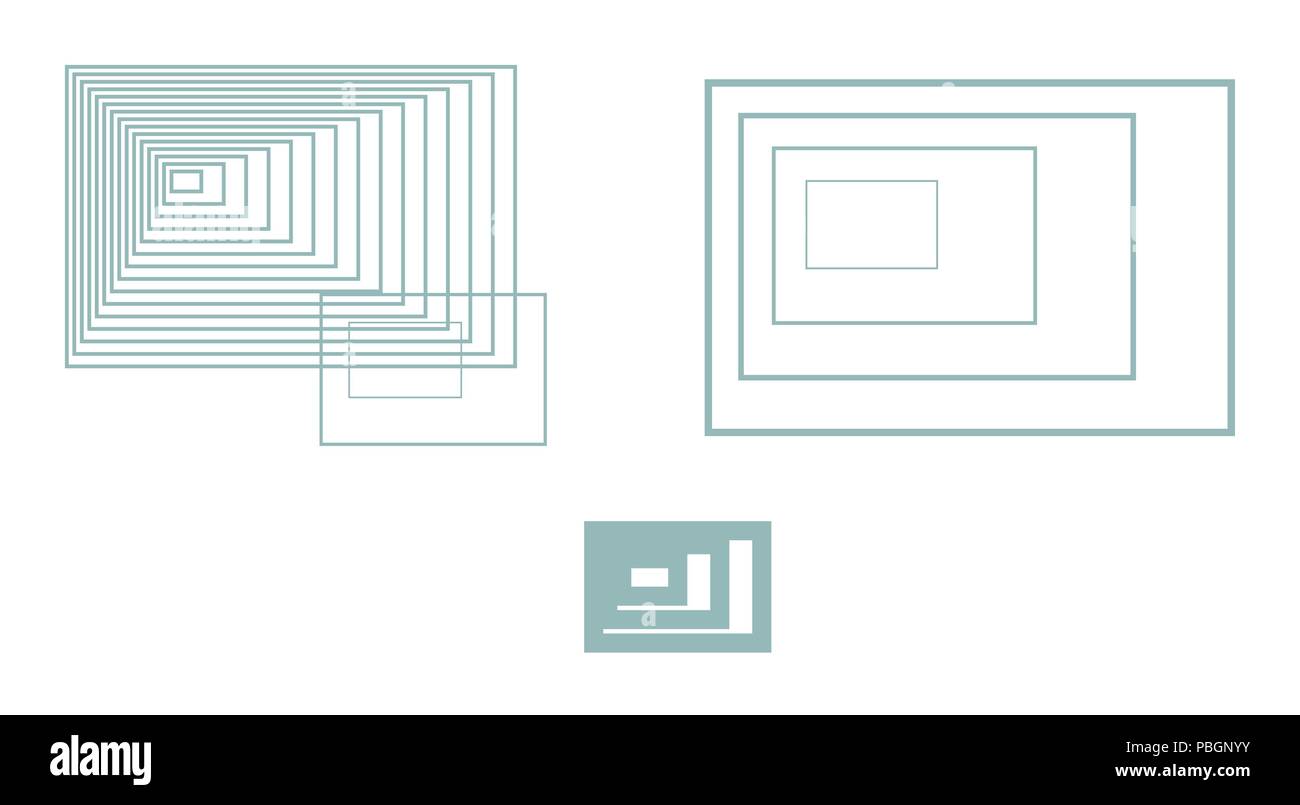 Abstract square, rectangle geometric pattern, colorful & artistic for ...