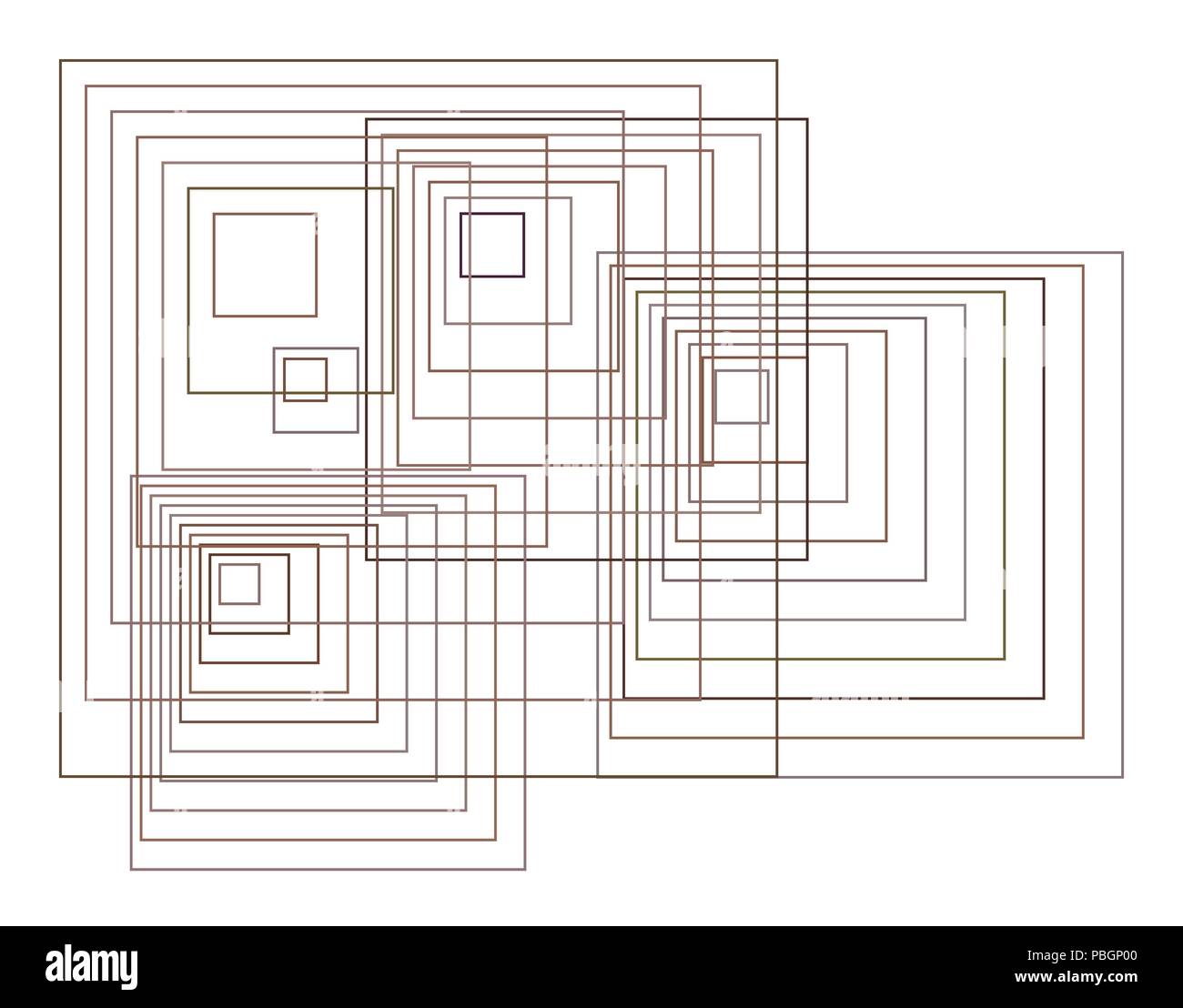 Artistic square, rectangle background pattern abstract. Vector ...
