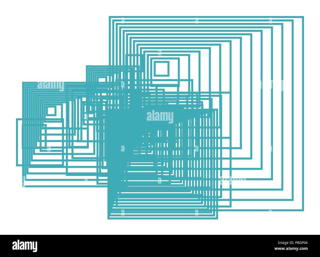 Abstract Geometric Background With Shape Of Square Rectangle Pattern Vector Illustration