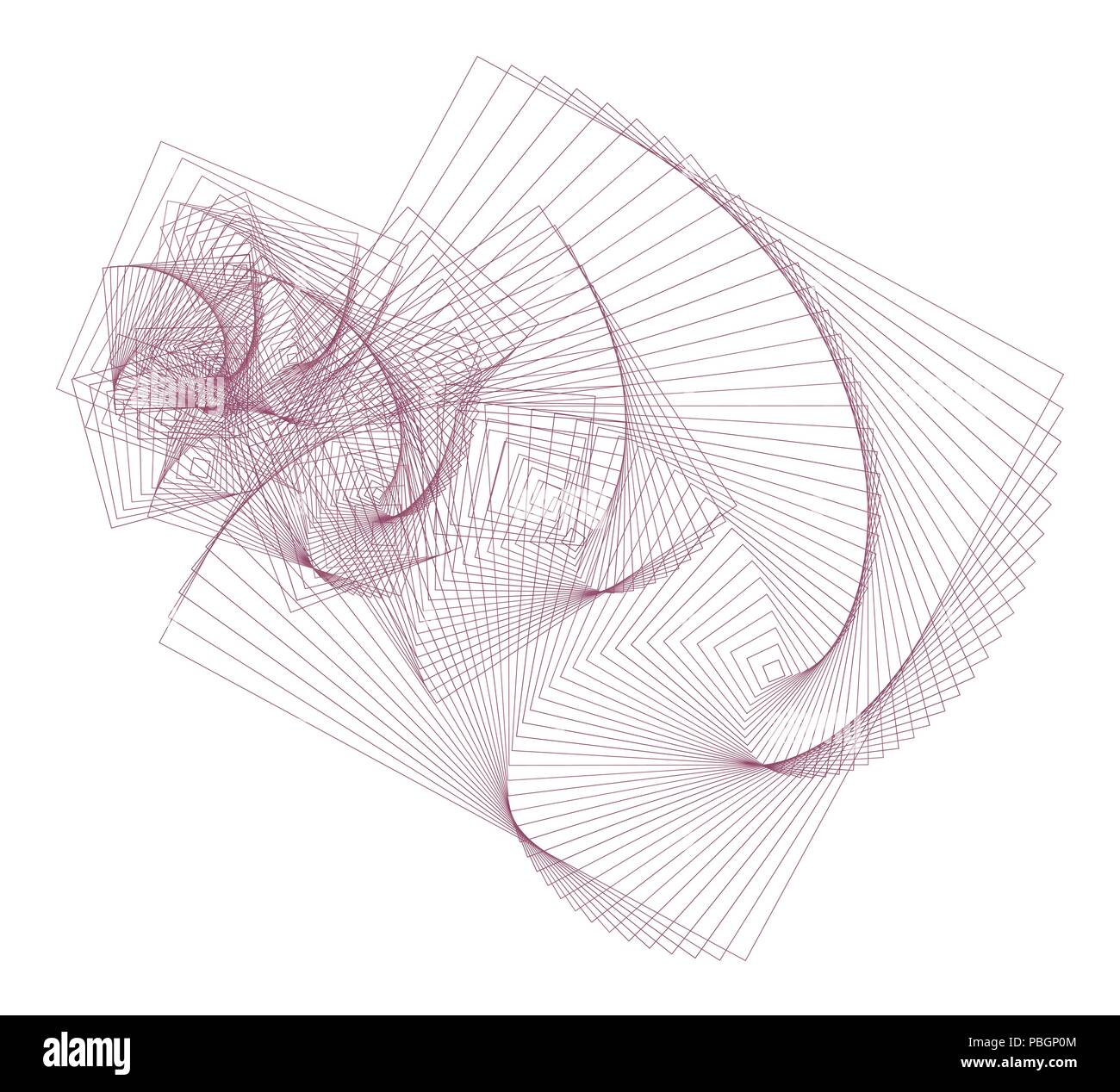 Abstract Geometric Background With Shape Of Square Rectangle Pattern Vector Illustration