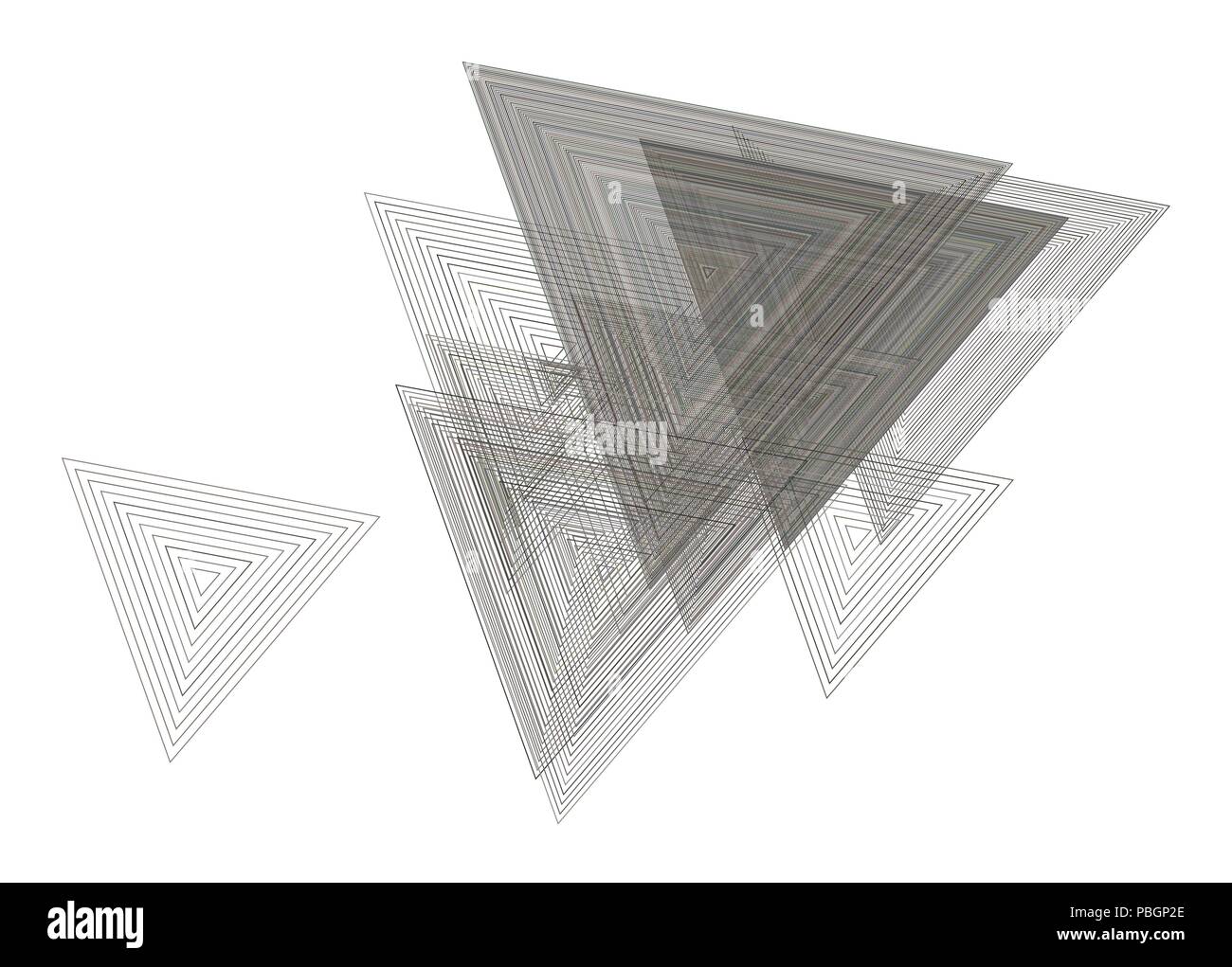 Abstract Triangle Geometric Pattern Colorful And Artistic For Graphic