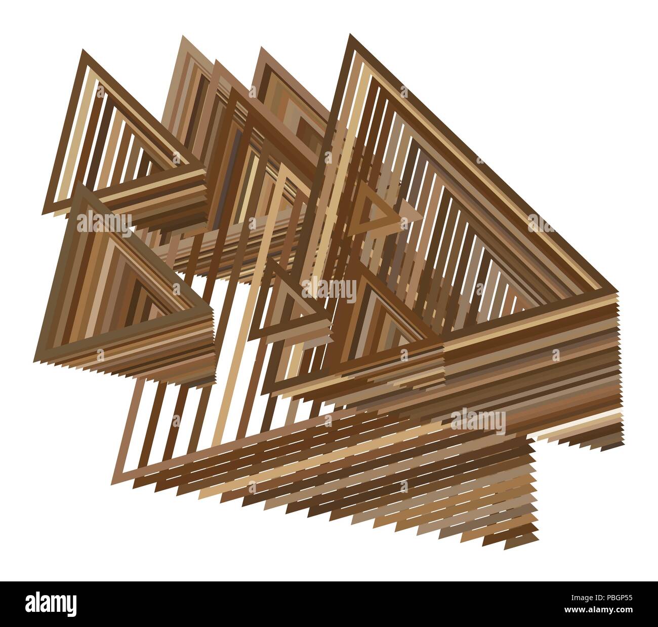 Artistic triangle background pattern abstract. Vector illustration ...