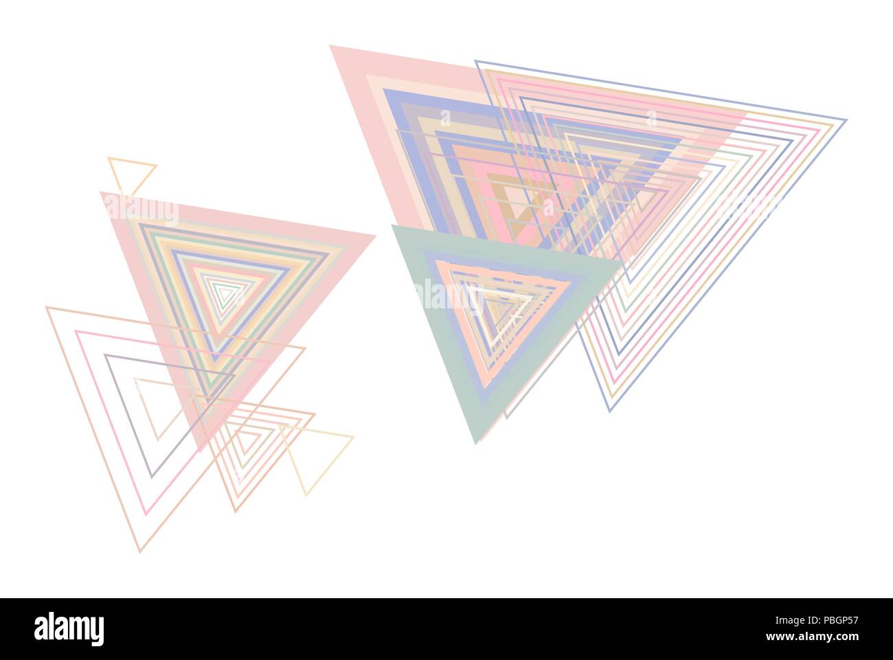 Geometric Conceptual background triangle pattern for design. Vector ...