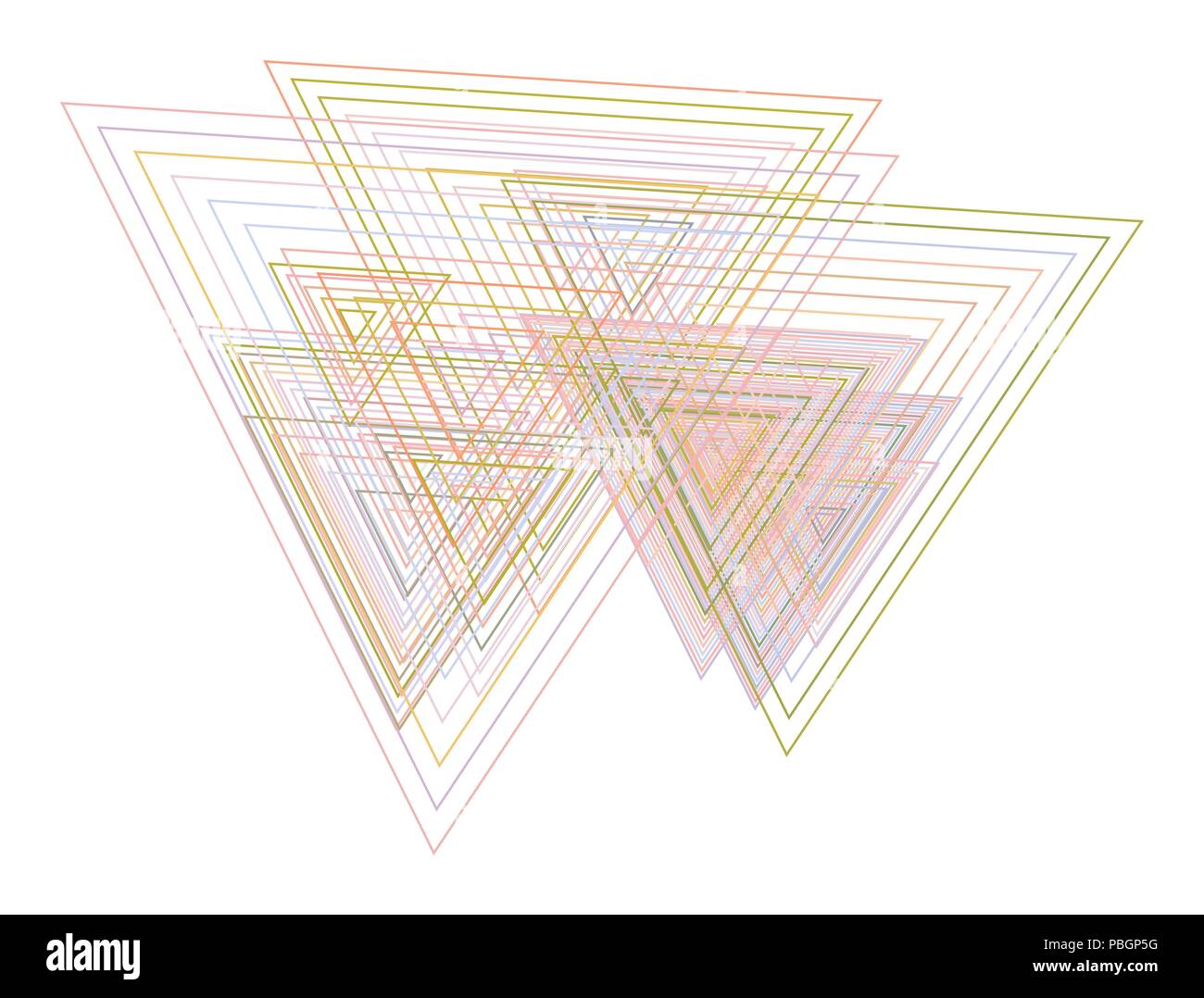 Abstract geometric background with shape of triangle pattern. Vector ...