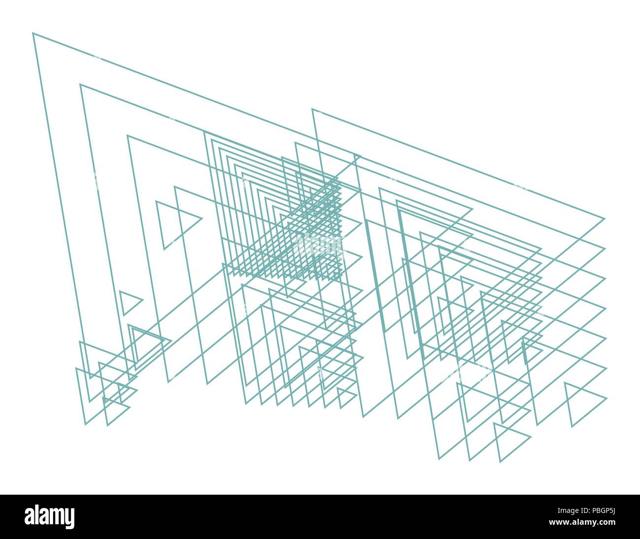 Abstract geometric background with shape of triangle pattern. Vector ...
