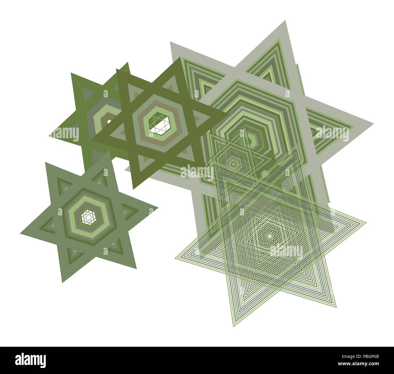 Geometric Conceptual background star pattern for design. Vector ...