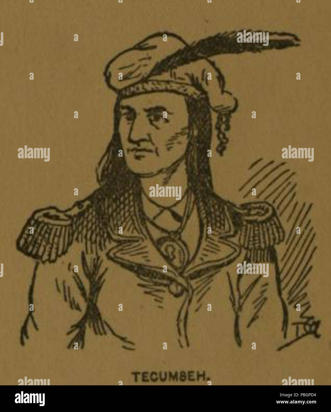 Indigenous american illustration hi-res stock photography and images ...