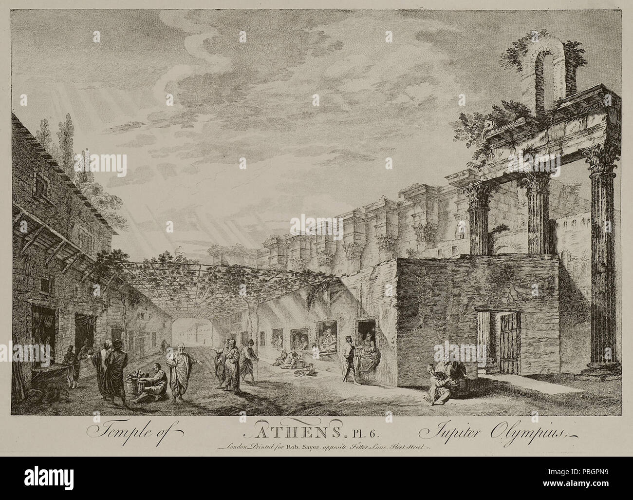 Temple of jupiter olympius hi-res stock photography and images - Alamy