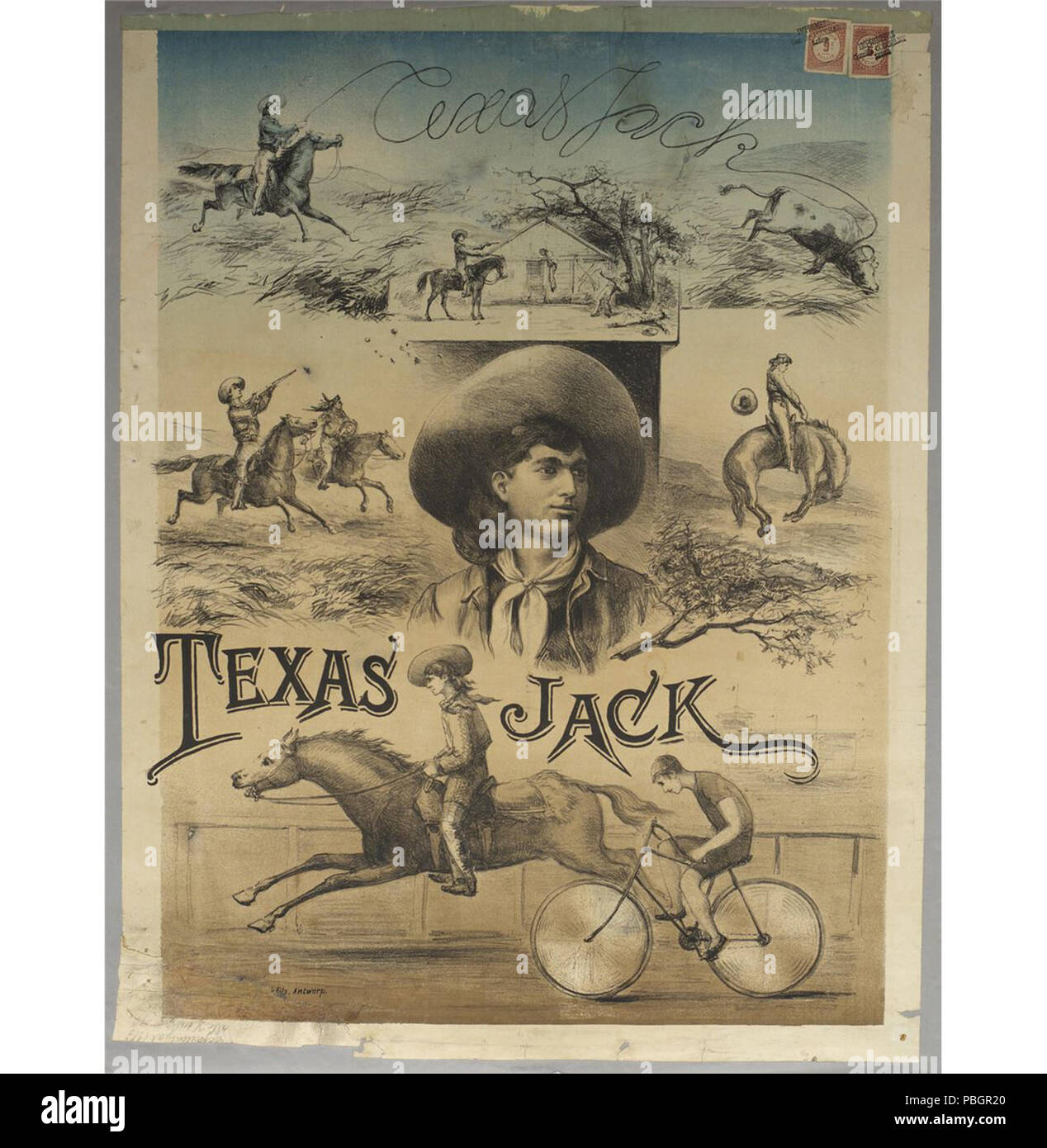 Texas jack poster hi-res stock photography and images - Alamy