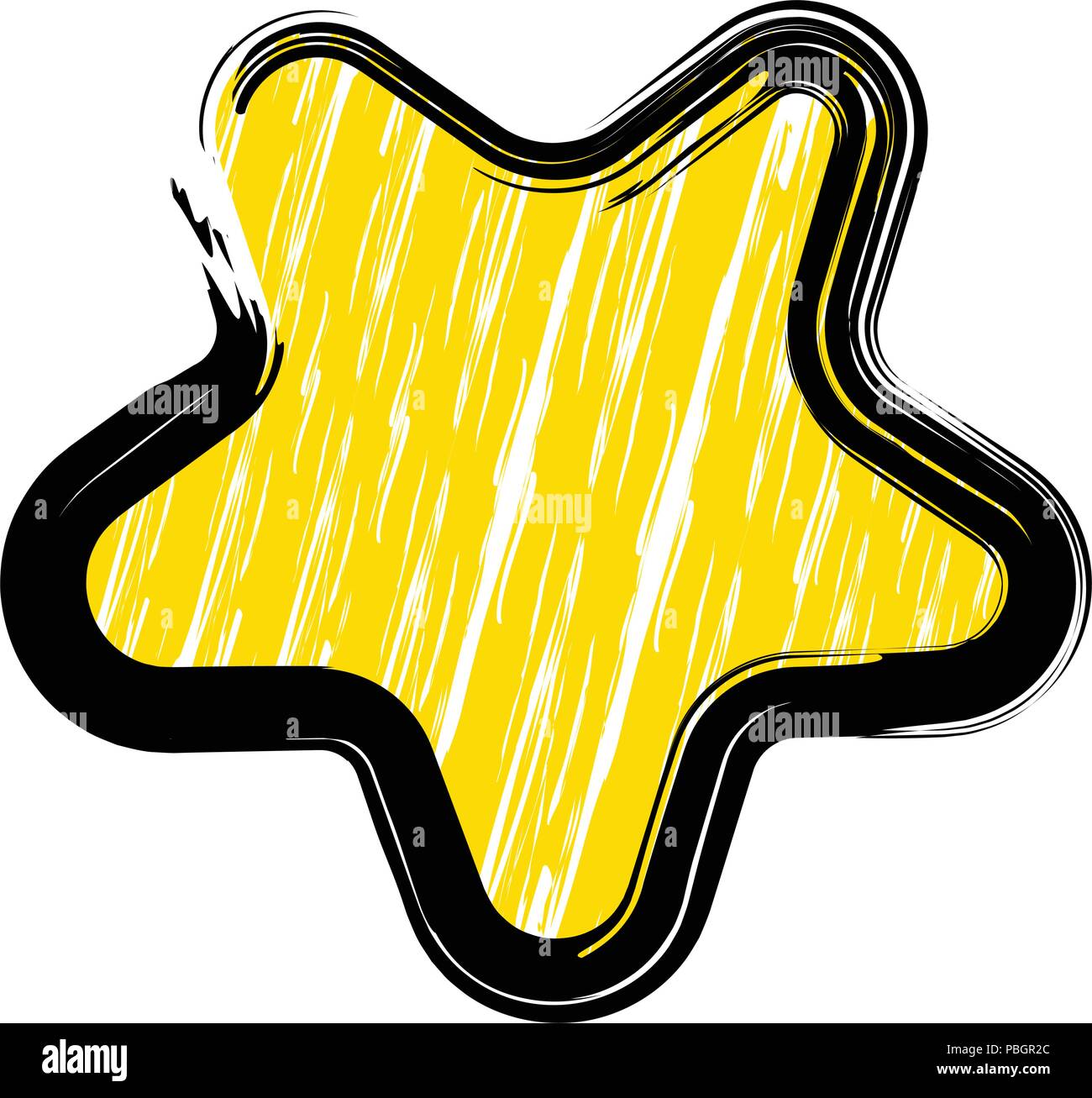 Sketch of a star Stock Vector Image & Art - Alamy