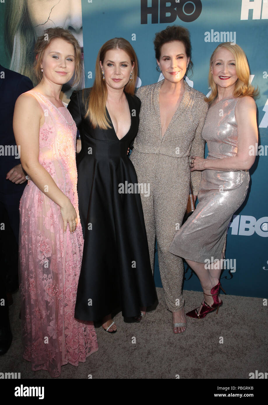 Premiere Of HBO's "Sharp Objects" Featuring: Eliza Scanlen, Amy Adams ...