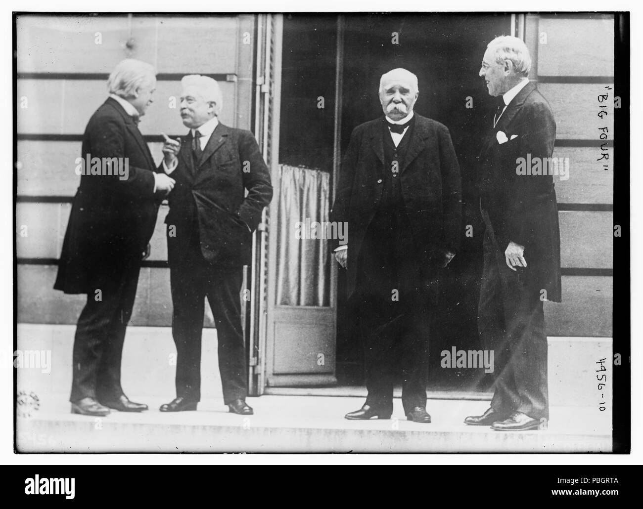 The big four Black and White Stock Photos & Images - Alamy