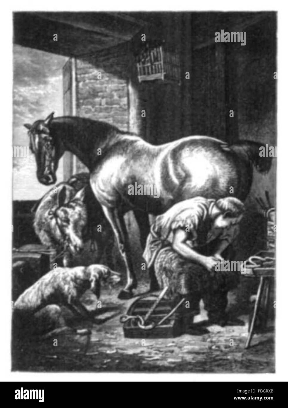 Blacksmith history Cut Out Stock Images & Pictures - Alamy