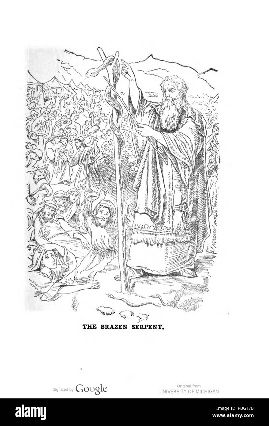 Brazen serpent Cut Out Stock Images & Pictures - Alamy