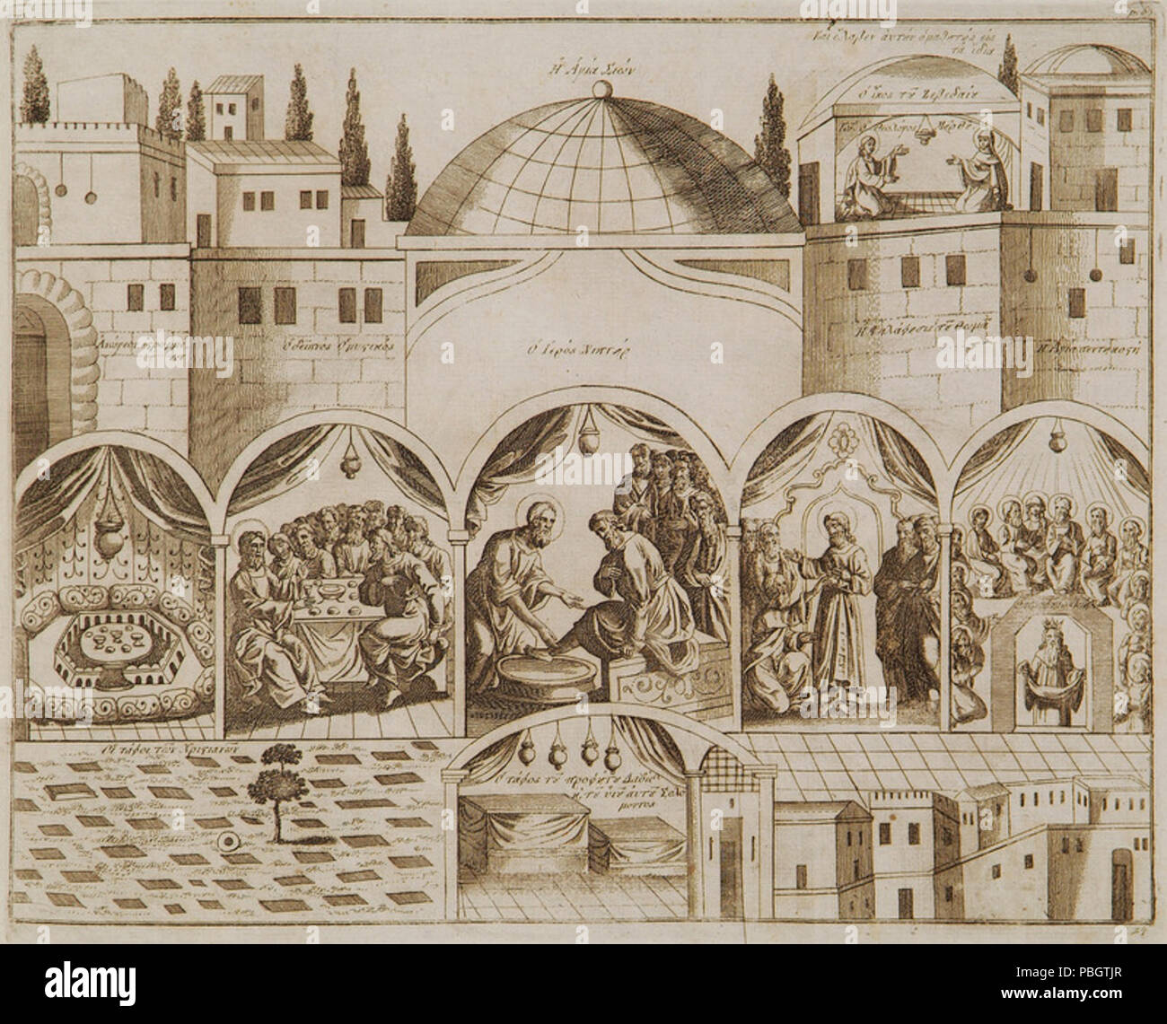 Cenacle on mount zion hi-res stock photography and images - Alamy