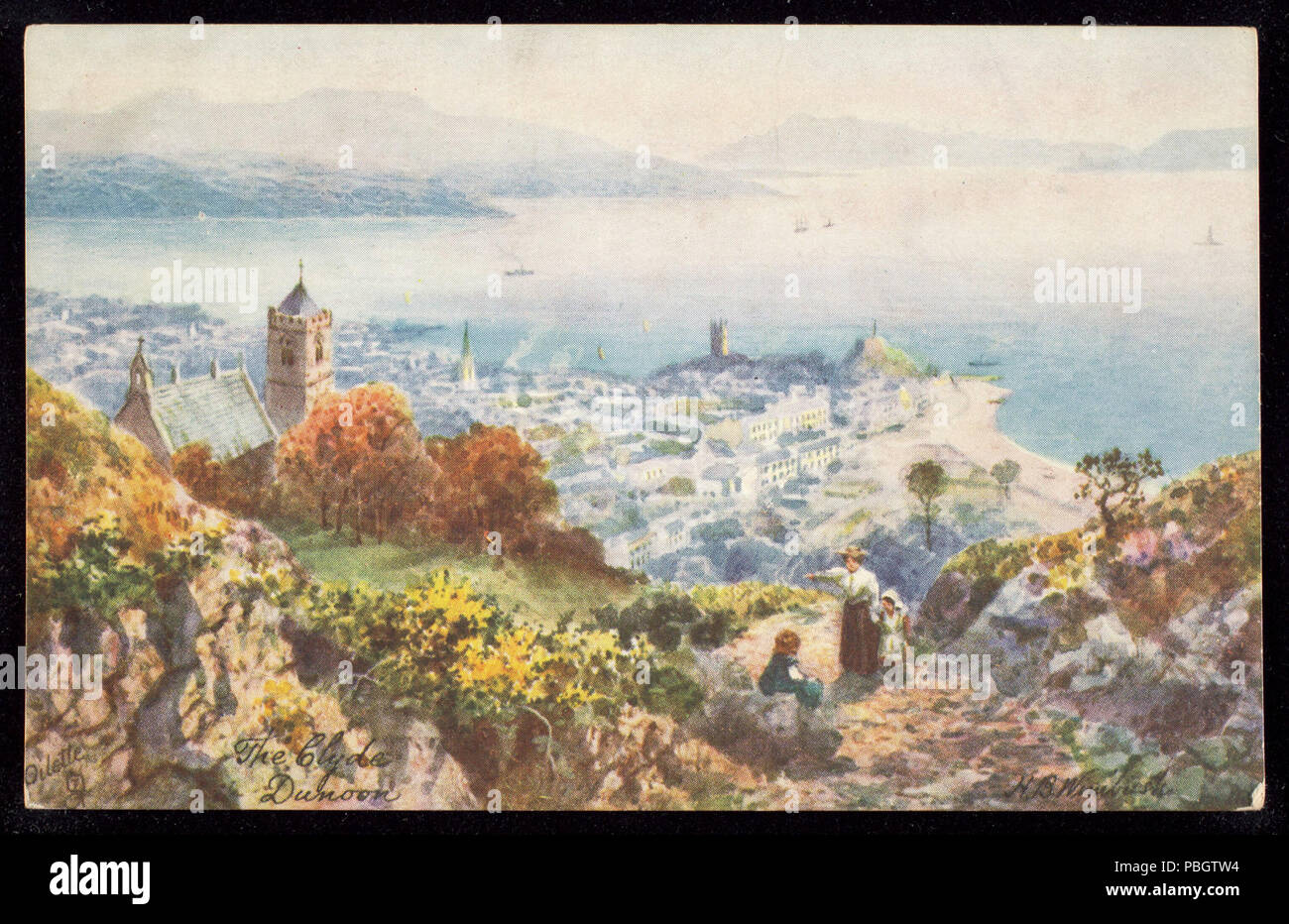 1624 The Clyde Dunoon (NBY 441495 Stock Photo - Alamy