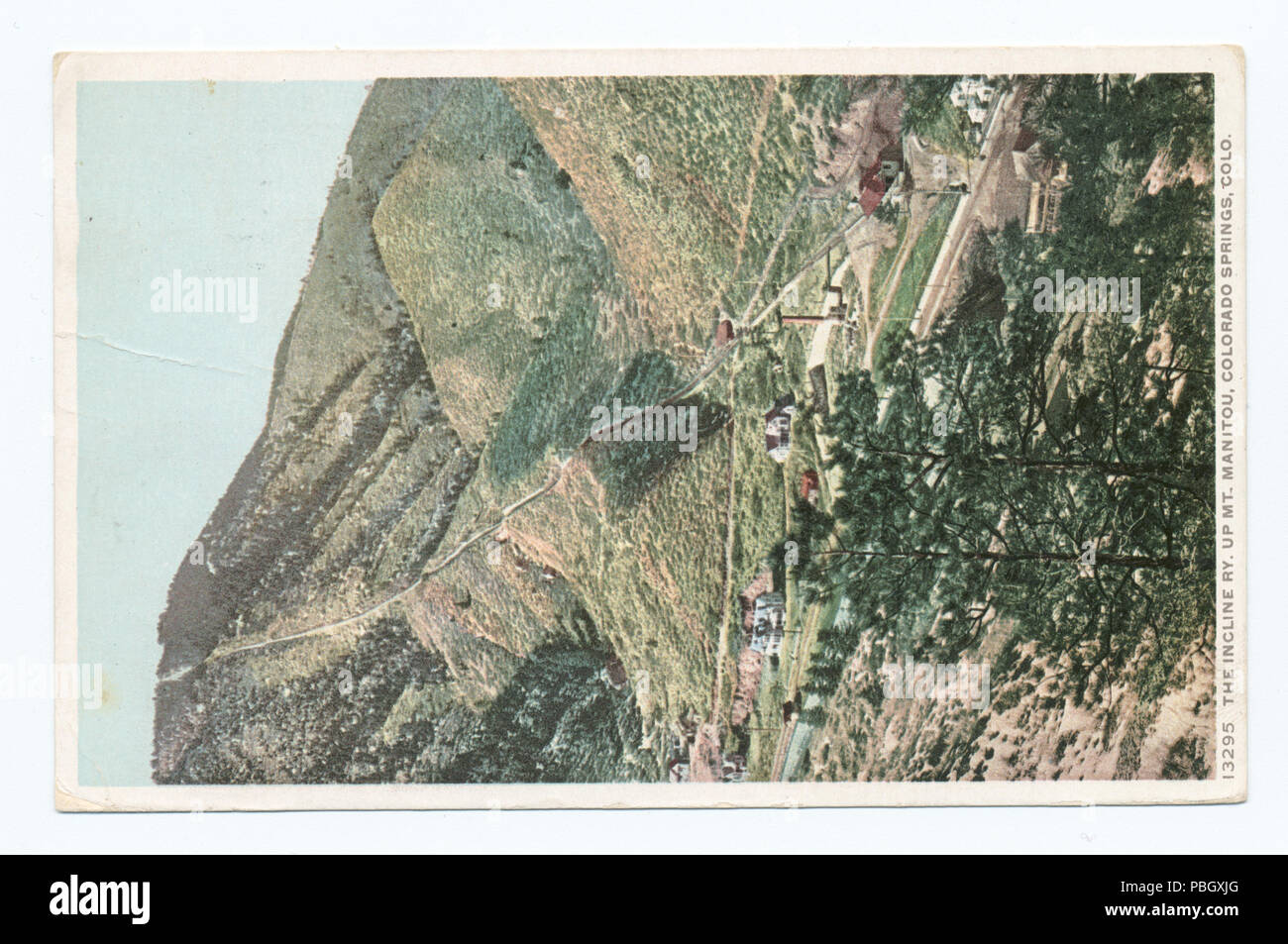 Incline railway up mt manitou hi-res stock photography and images - Alamy