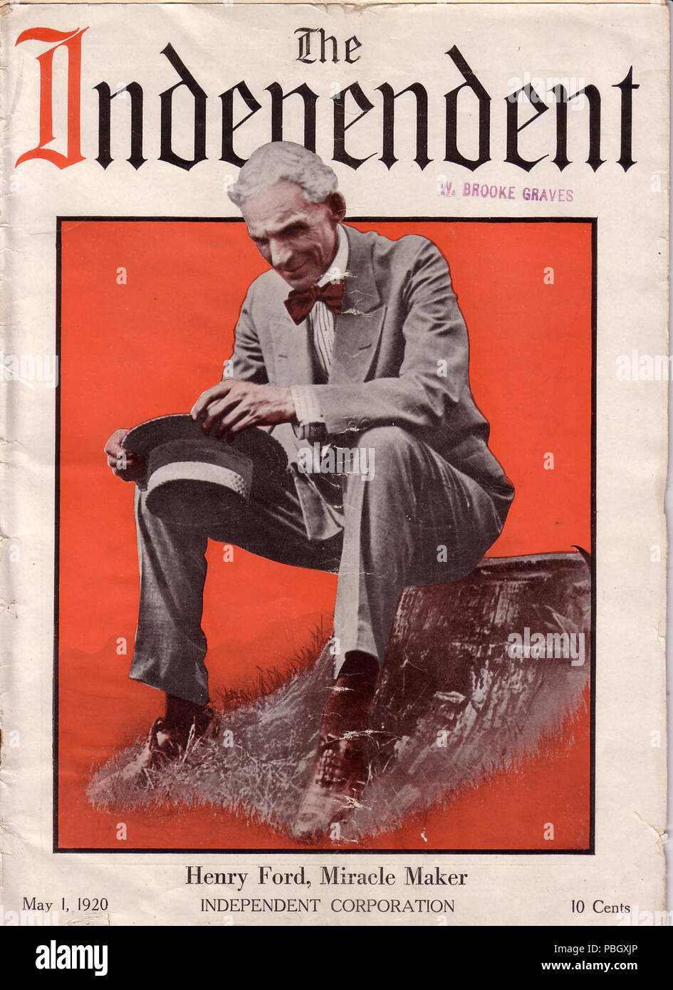 Henry ford american industrialist hi-res stock photography and images ...