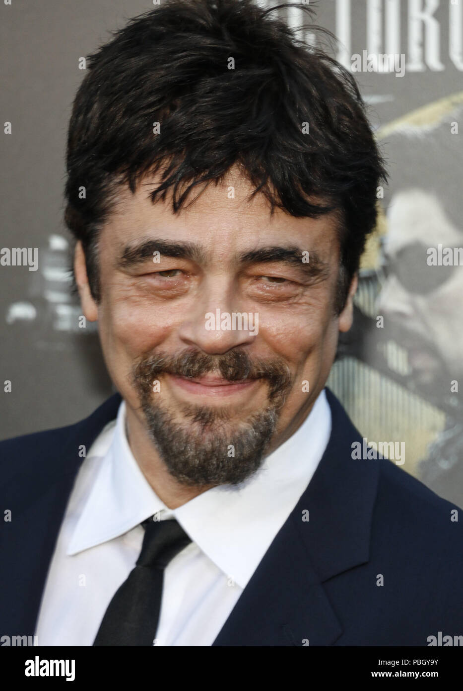 Film Premiere of Sicario Day of the Soldado Featuring: Benicio Del Toro ...