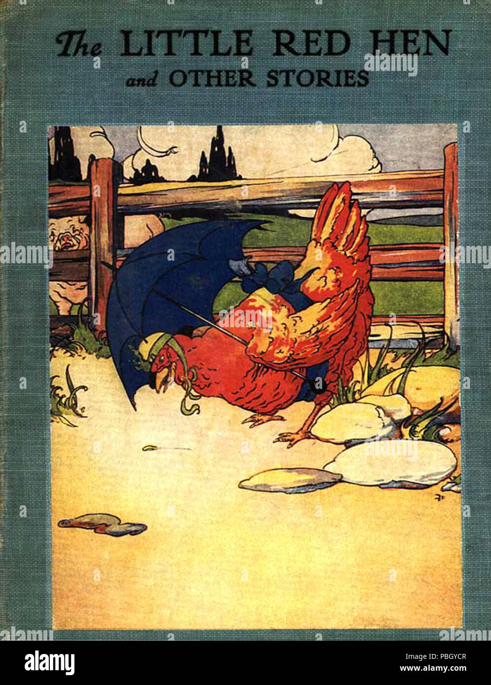 Little red hen illustration hi-res stock photography and images - Alamy