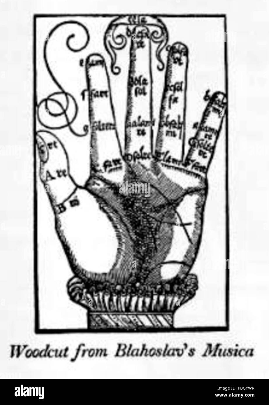 Illustration music instruments Black and White Stock Photos & Images ...