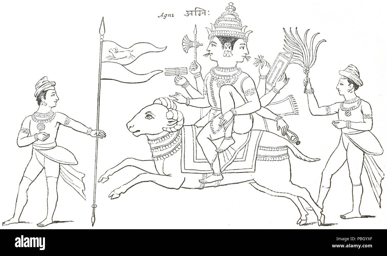 1658 The Mythology of All Races Vol 6 (Indian and Iranian) 076 Stock ...