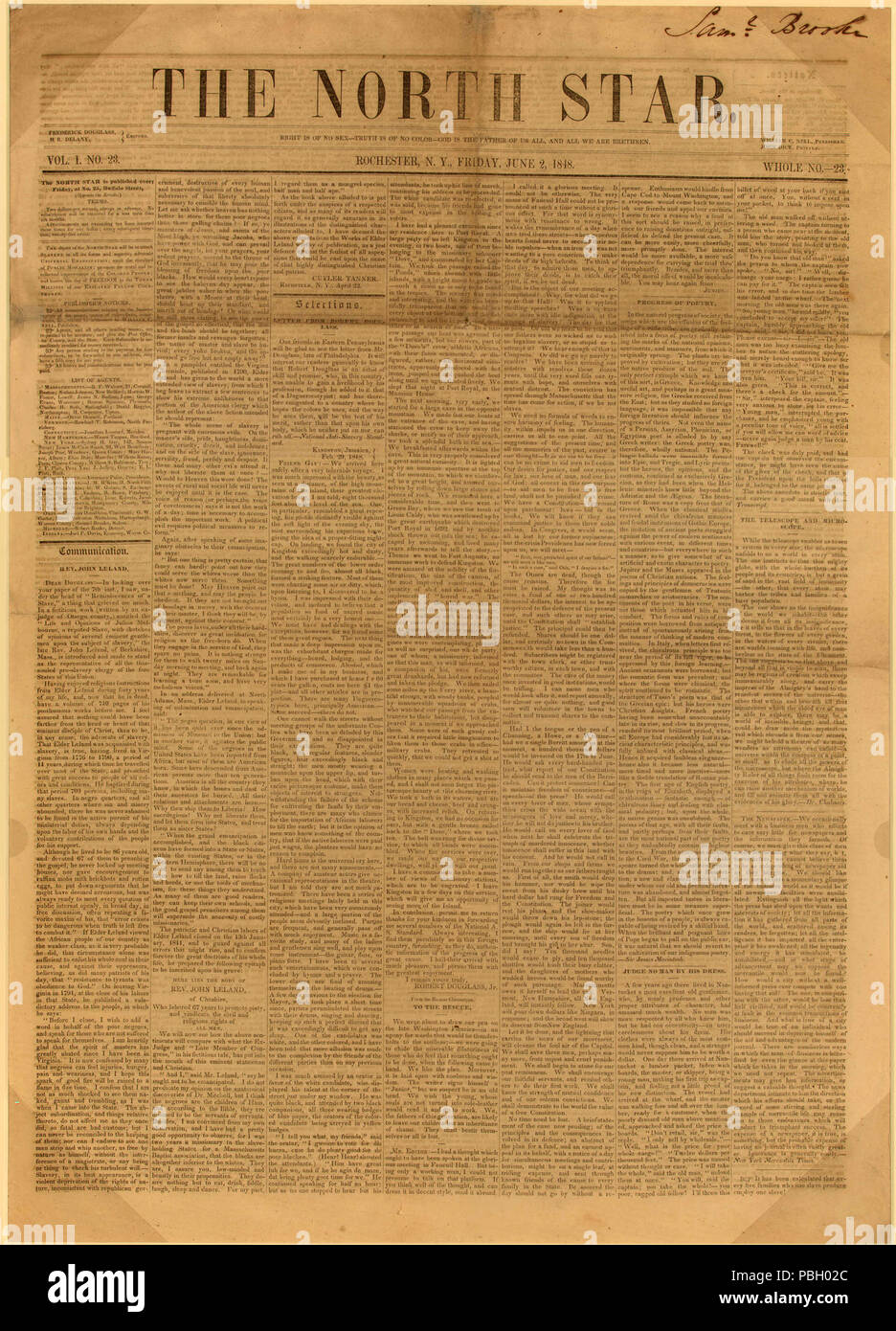 North star newspaper hi-res stock photography and images - Alamy