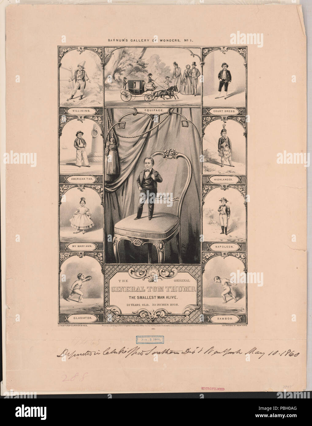 General tom thumb hi-res stock photography and images - Alamy