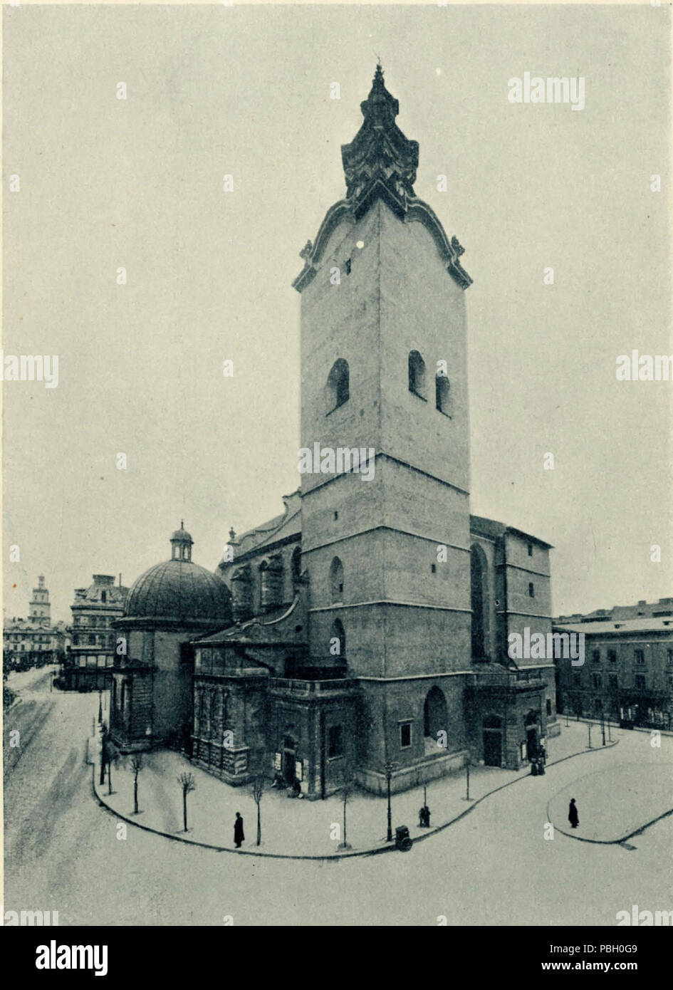 1891 Альбомъ стараго Львова. 1917. №04. Католическій соборъ Stock Photo - Alamy