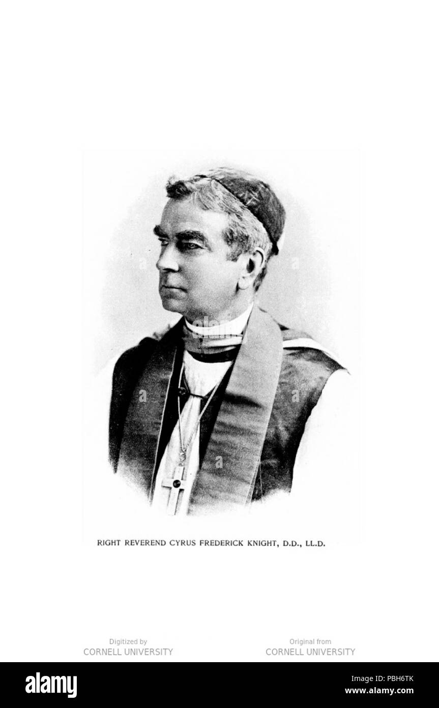 1696 The Rt. Rev. Cyrus Frederick Knight Stock Photo - Alamy