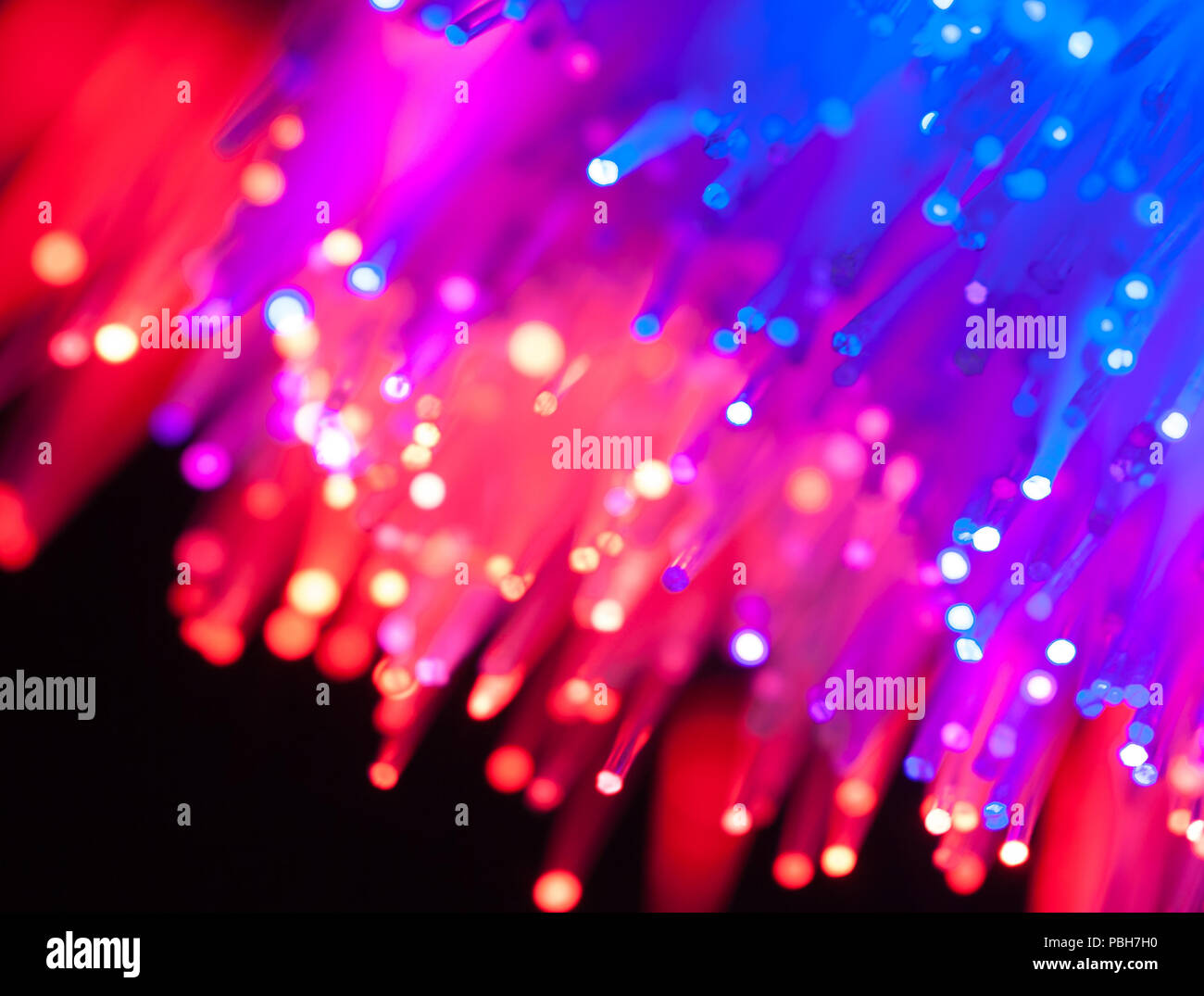 fiber optic network cable Stock Photo - Alamy