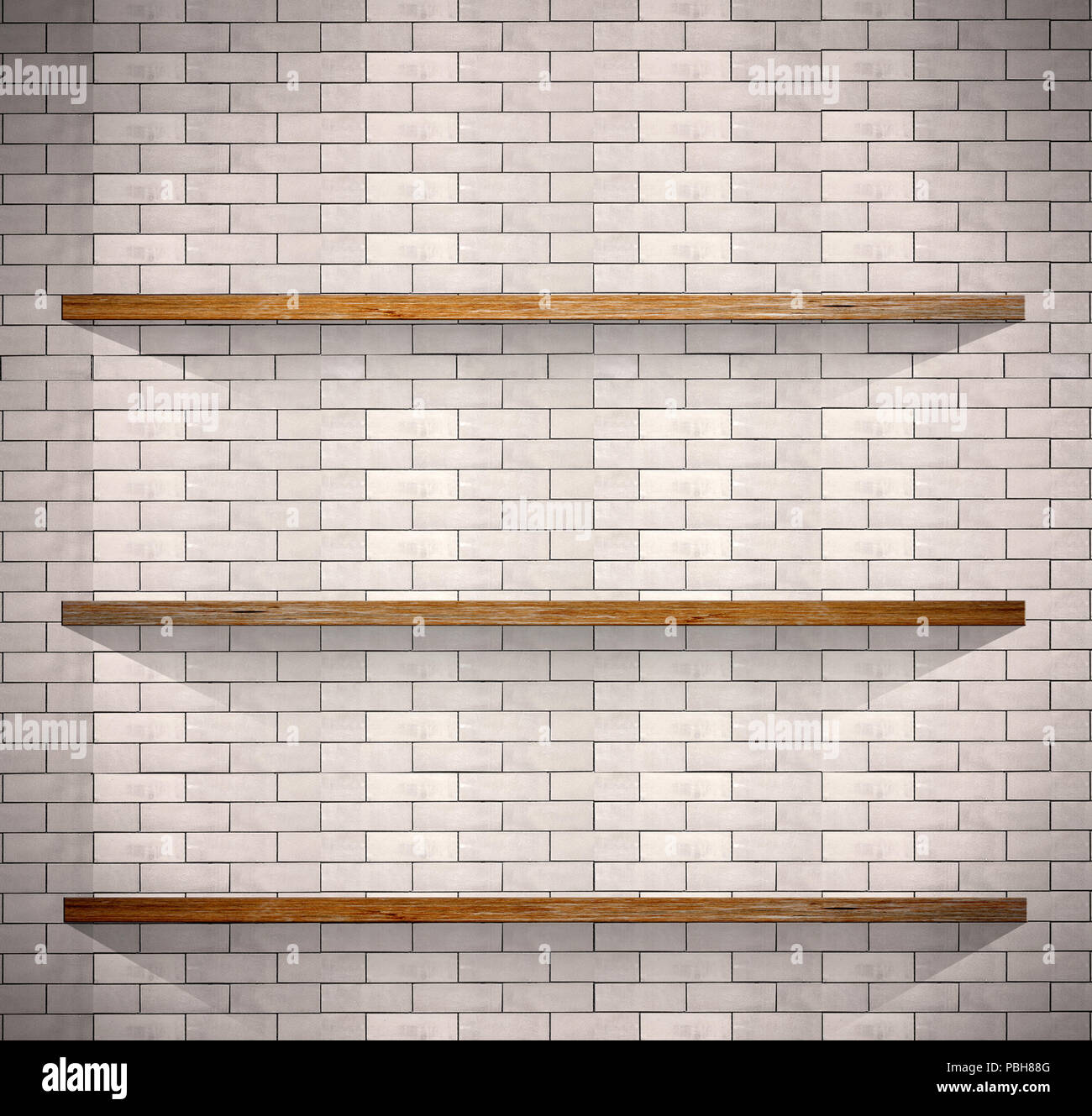 Empty Shelves Wallpaper