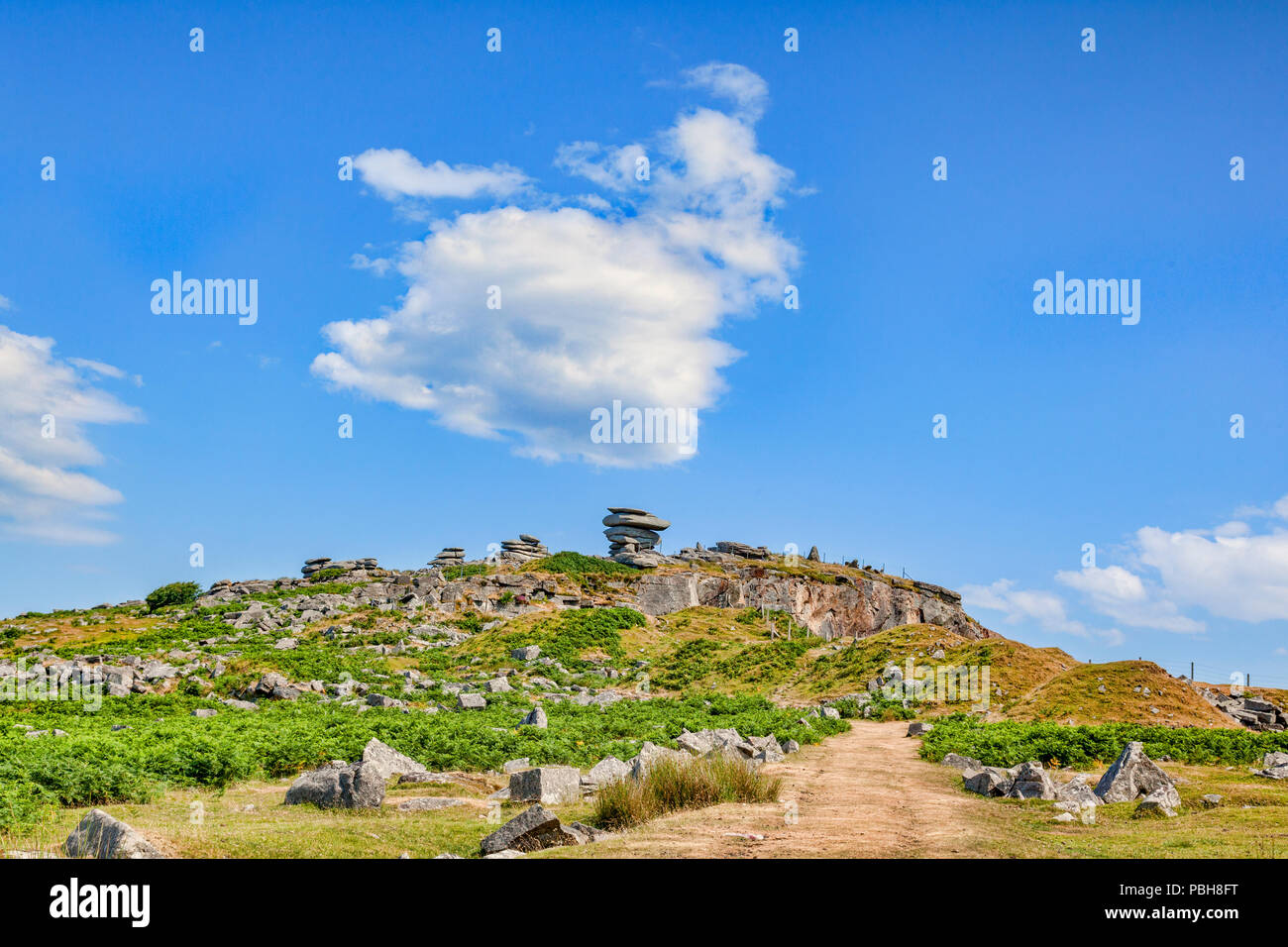 Granite tors hi-res stock photography and images - Alamy