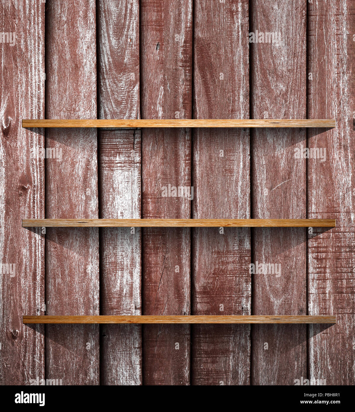 Wooden book Shelf background Stock Photo - Alamy