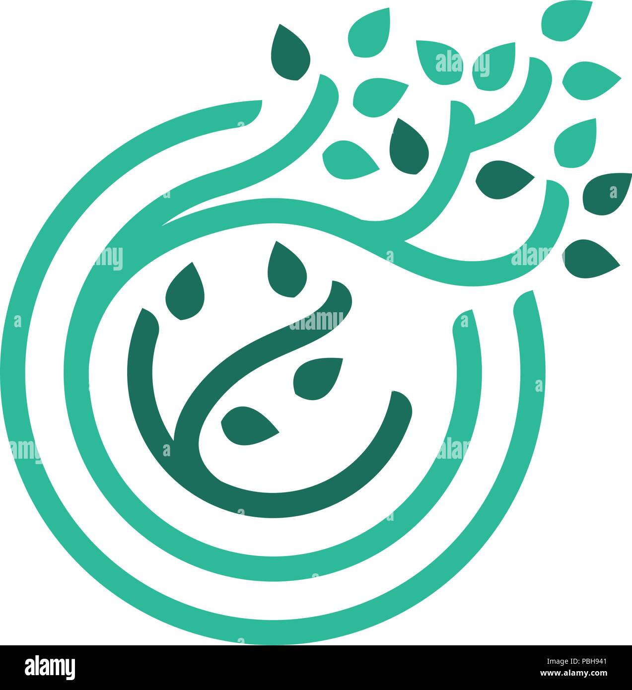 Tree Environment Stock Vector Images - Alamy