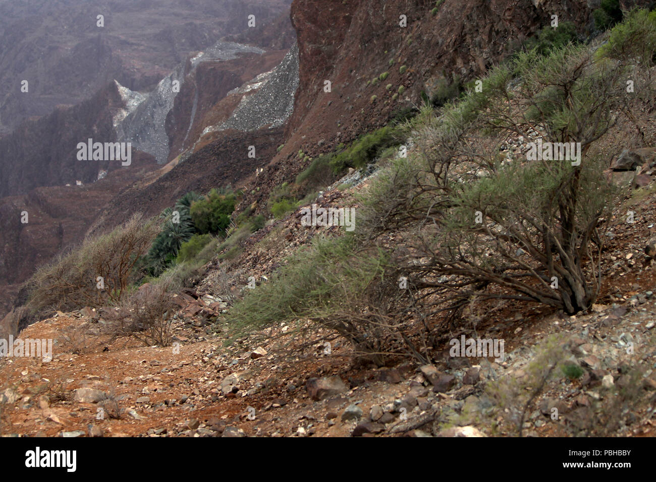 The historical Fort Hail is located deep in its valley, in the heart of ...