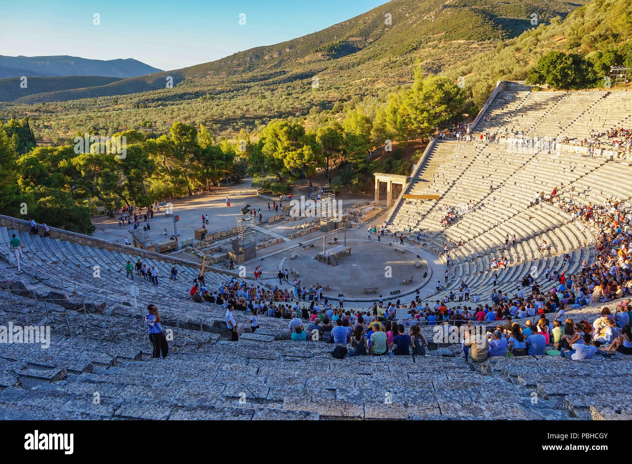 Stadium epidaurus hi-res stock photography and images - Alamy