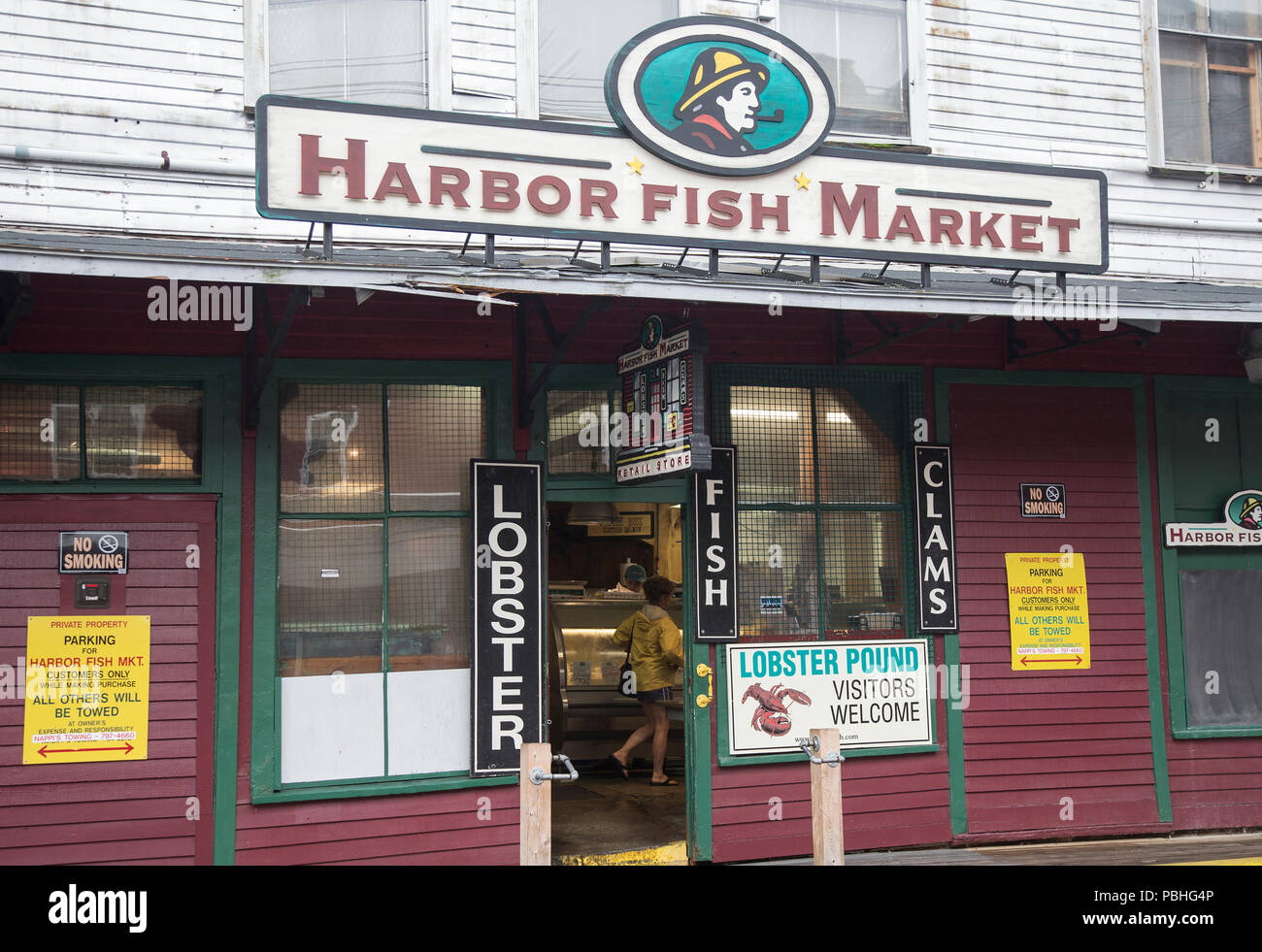 Fish market portland hi-res stock photography and images - Alamy
