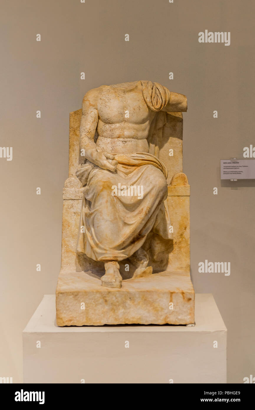 Zeus Statue Athens Museum High Resolution Stock Photography and Images ...