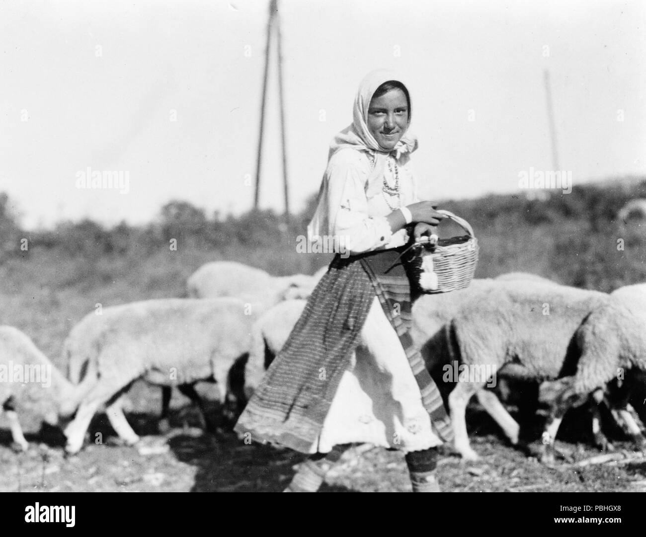 Bulgarian shepherdess hi-res stock photography and images - Alamy