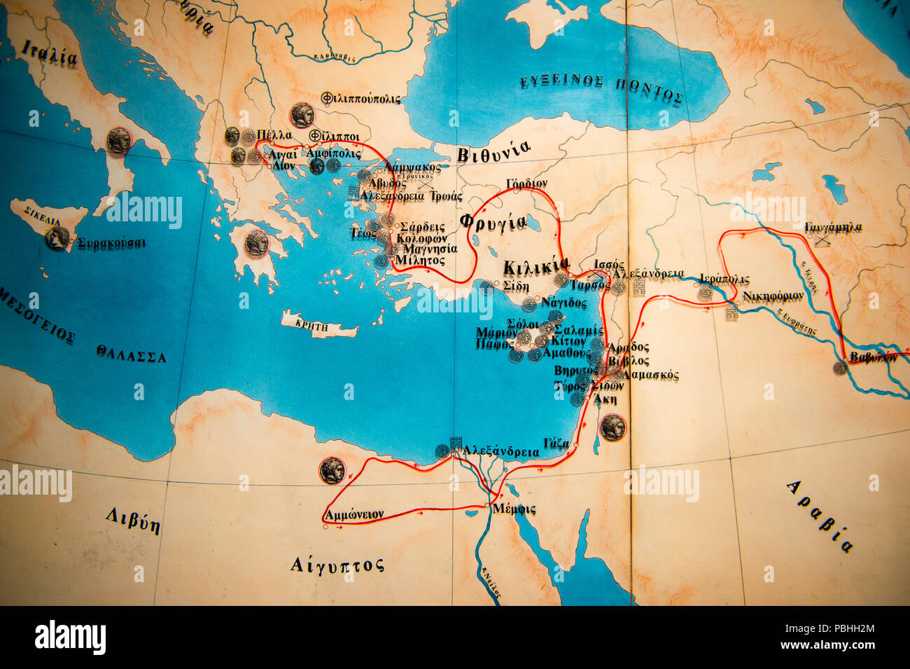 Relief map design museum hi-res stock photography and images - Alamy