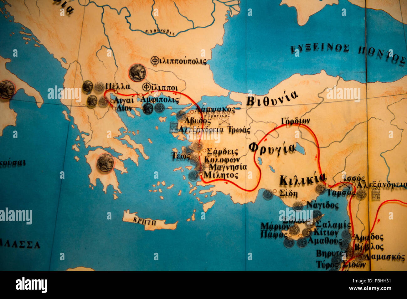 Relief map design museum hi-res stock photography and images - Alamy