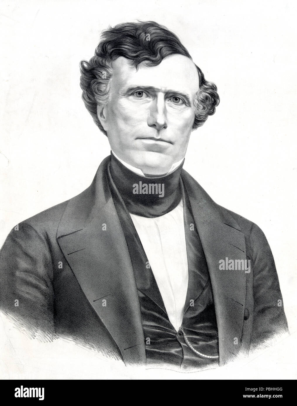 Franklin pierce illustration hi-res stock photography and images - Alamy