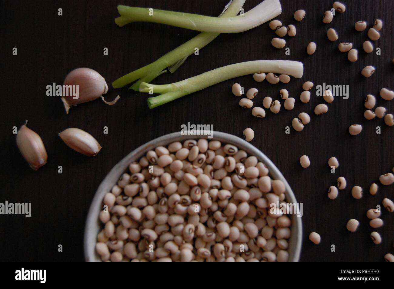 Feijão-caupi grão - cowpea grain Stock Photo - Alamy