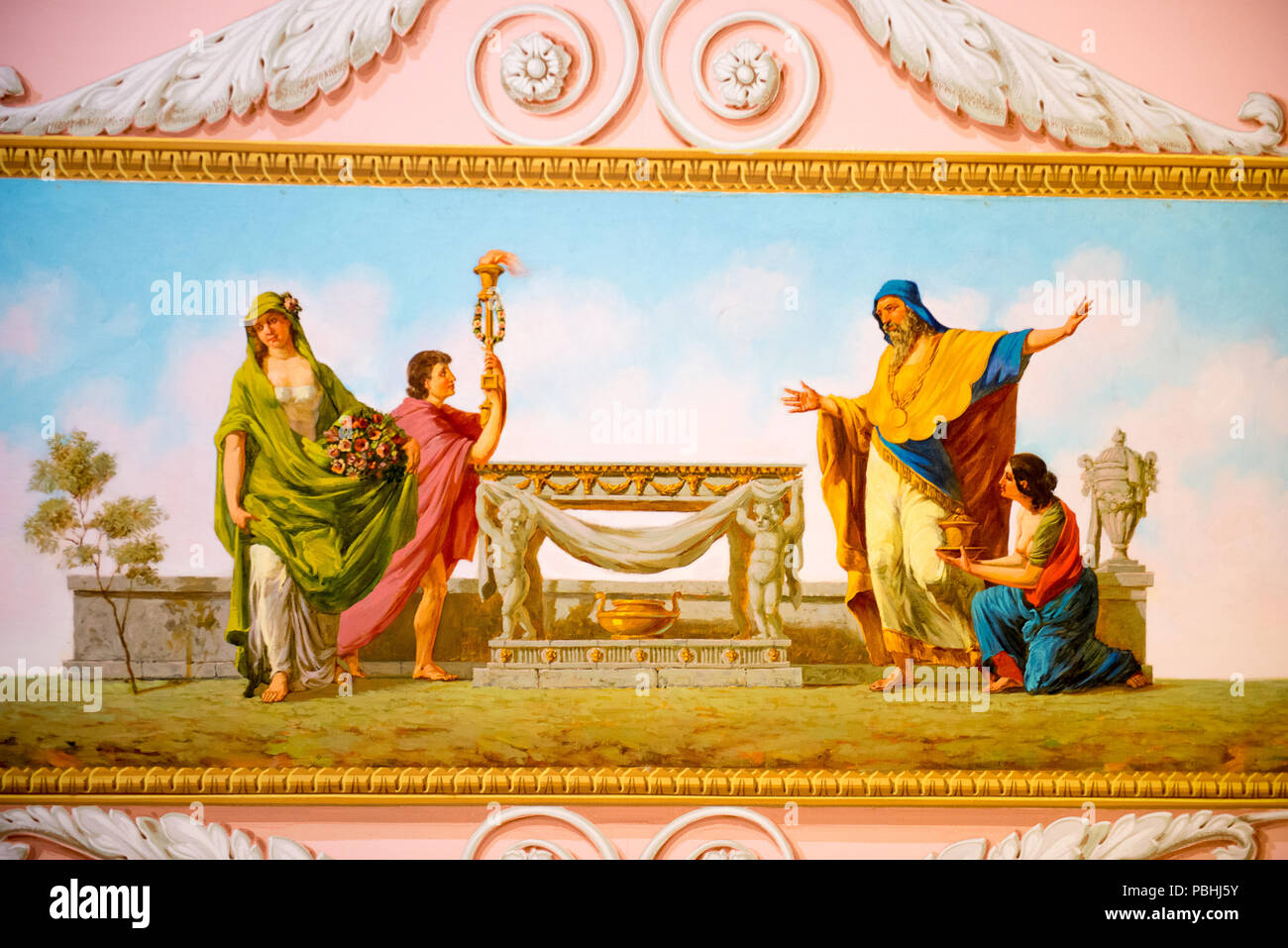 Rococo Style In Catherine Palace High Resolution Stock Photography and ...