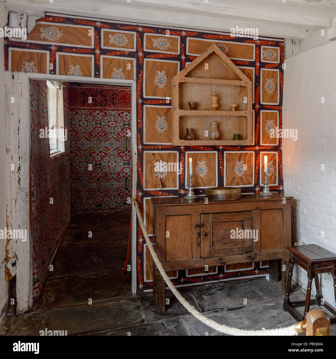 STRATFORD UPON AVON, ENGLAND - JULY 10, 2016: Kitchen of Willian ...